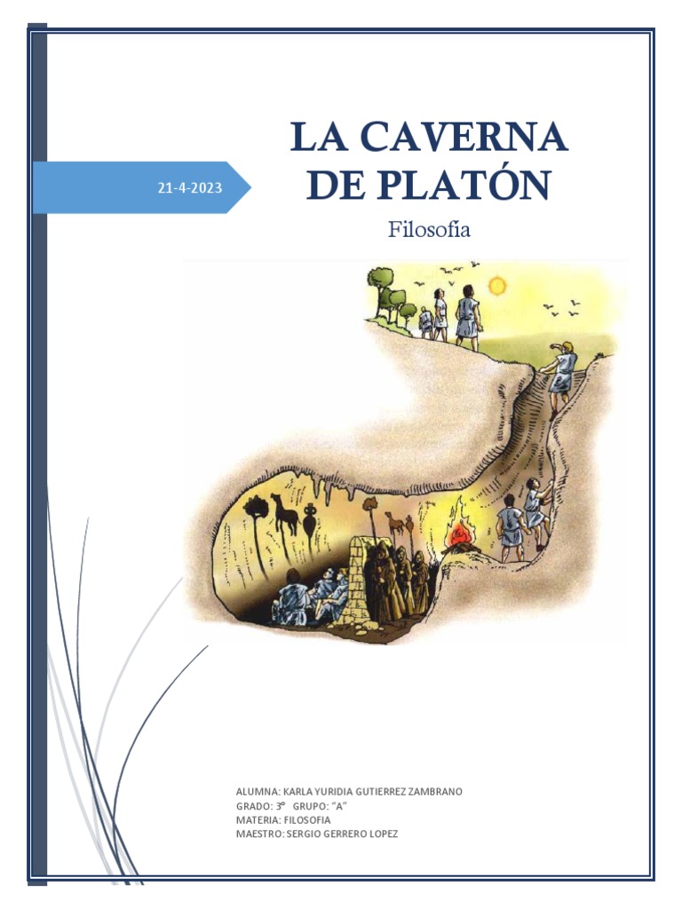 La Caverna de Platón-1 | PDF
