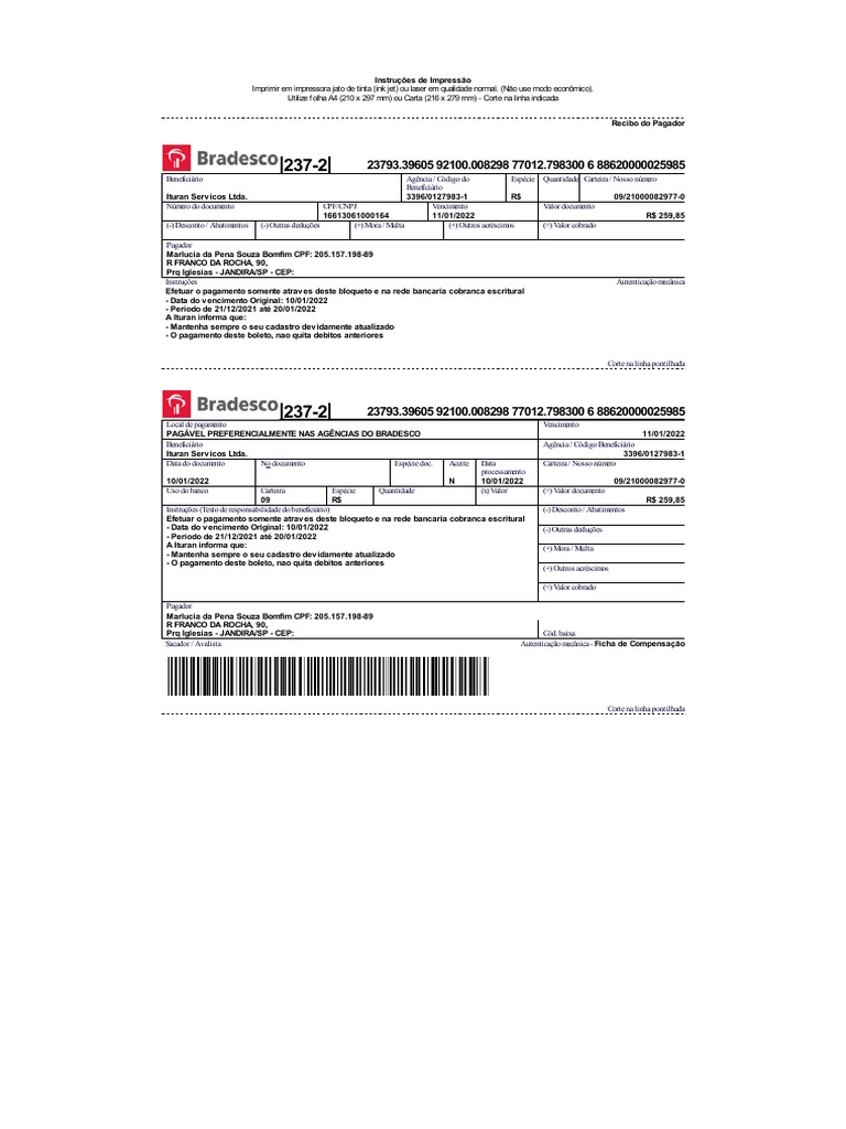 Comprovante de Residência PDF | PDF | Impressão | Tecnologia financeira