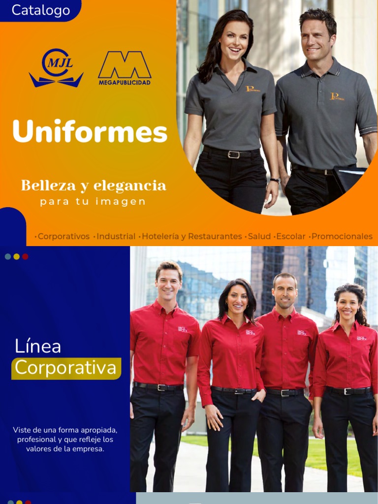 Catalogo de Uniformes | PDF | Camisa | Ropa