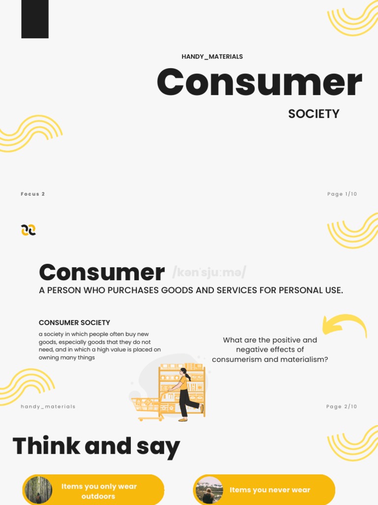 Consumer Society Passive | PDF | Starbucks | Coffee