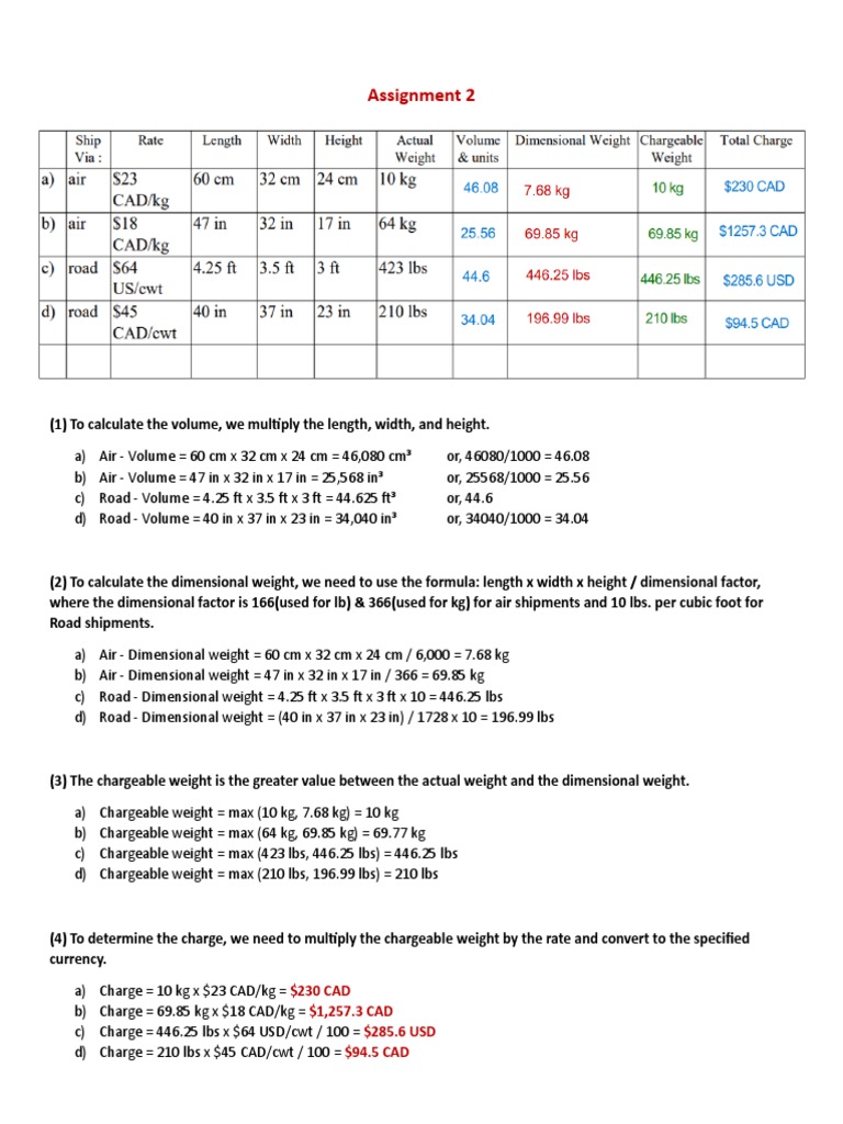 Transportation - Assignment - 2 | PDF