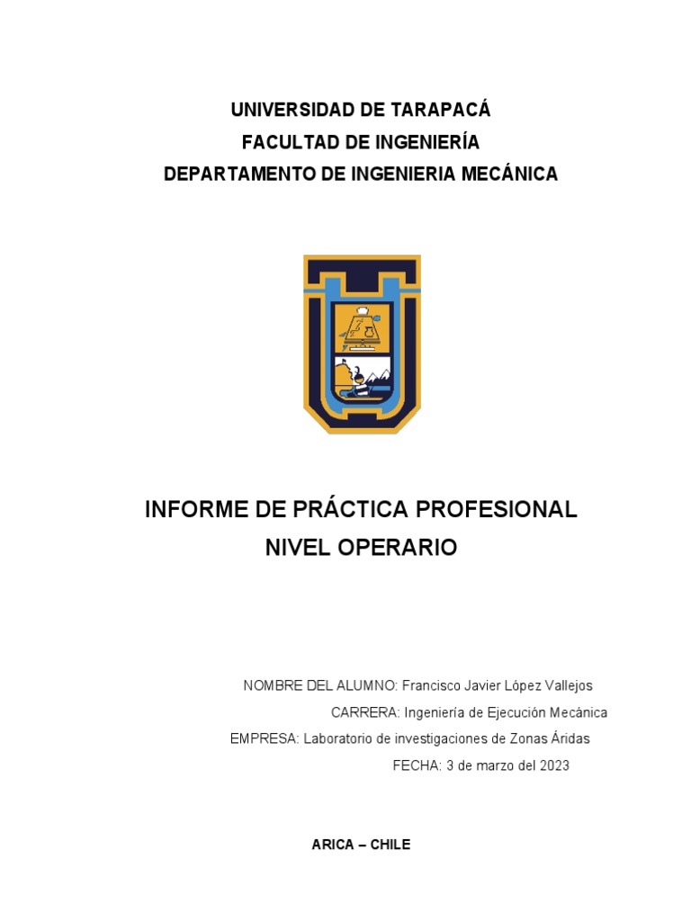 Formato Informe de Practica Práctica 2 | PDF