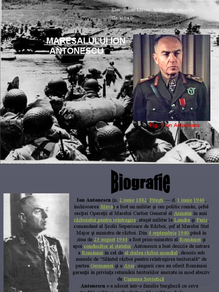 Ion Antonescu | PDF