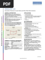 Elementis Bentone 27 Tds | PDF | Paint | Materials