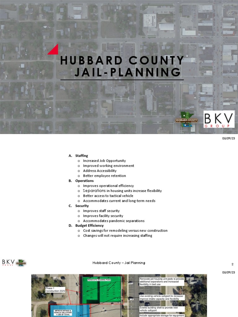 Hubbard Co Jail Planning | PDF | Prison