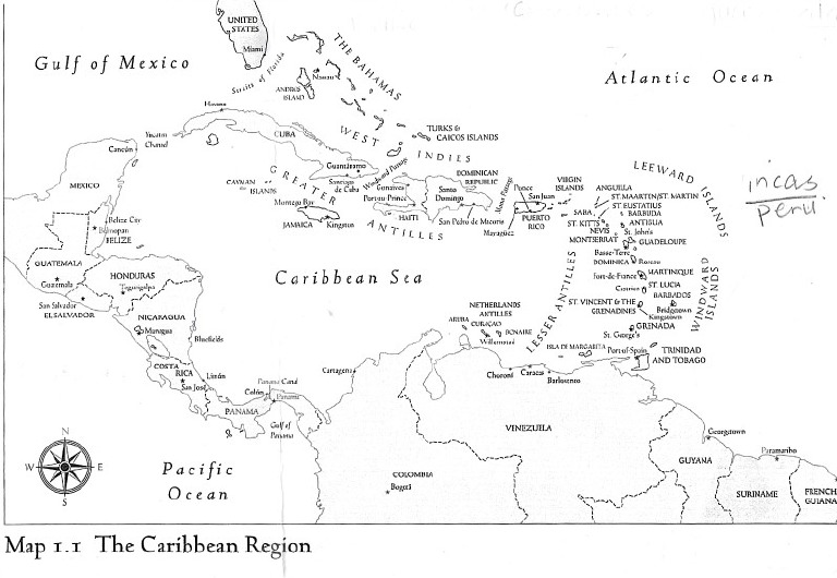 caribbean map | PDF