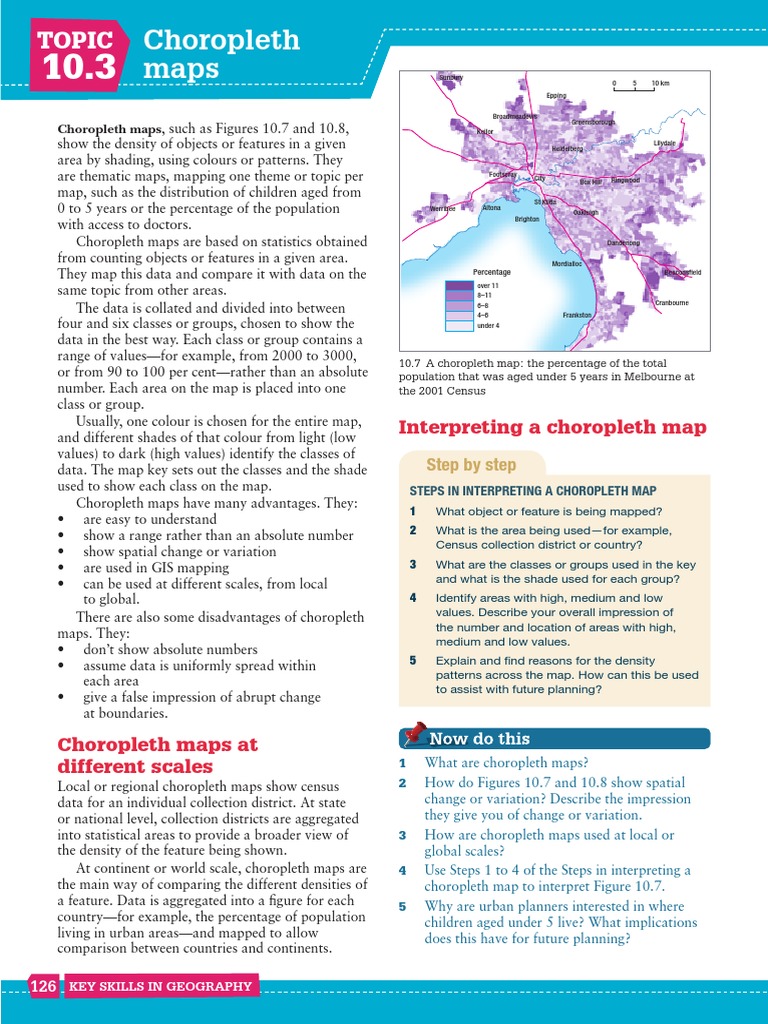 Choropleth - Maps (1) - 1 | PDF