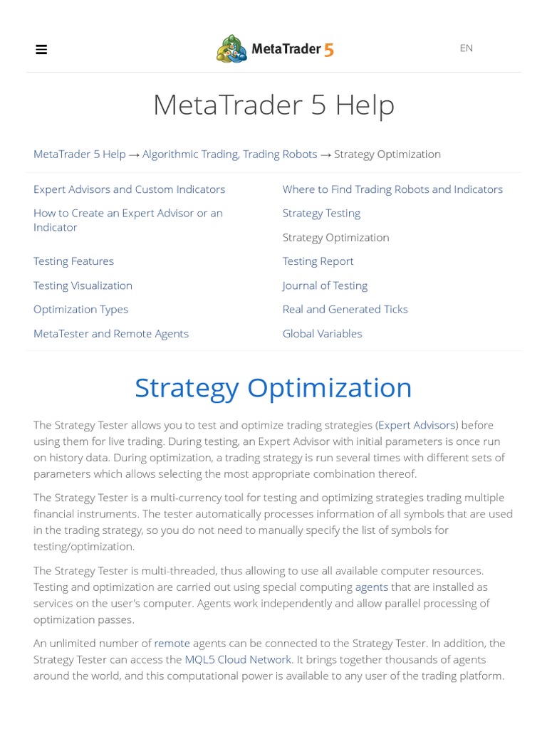 Strategy Optimization Pdf Cloud Computing Mathematical Optimization