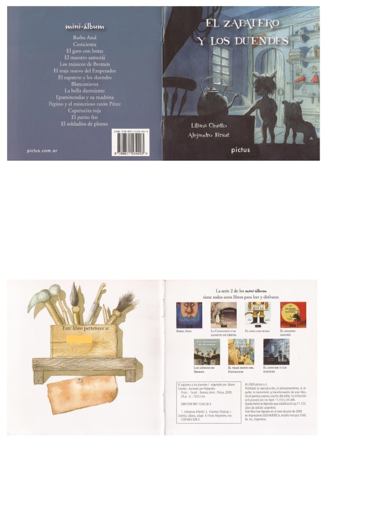 El Zapatero y Los Duendes - Liliana Cinetto | PDF