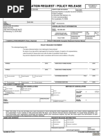 Accord 35 - Lost Policy Release (LPR) Form - Policy Cancellation ...