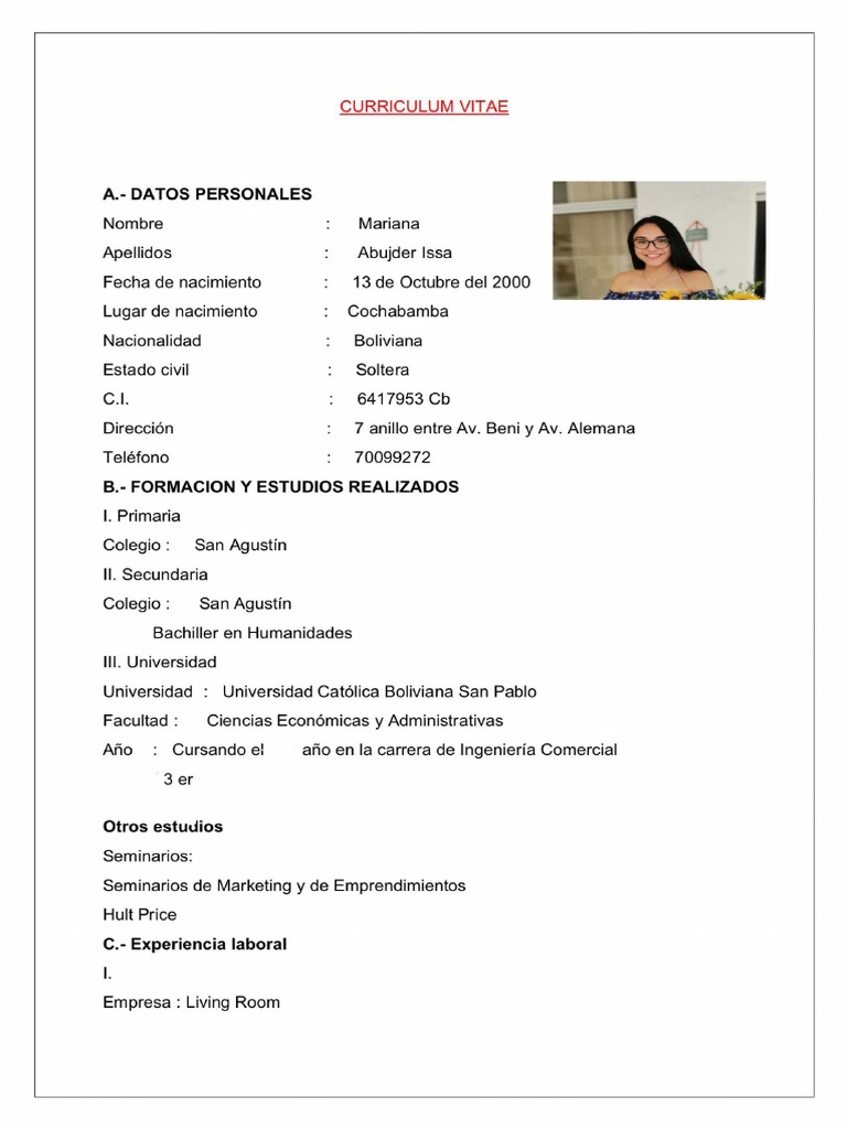 Curriculum Vitae | PDF