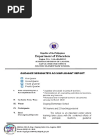 Accomplishment Report in Adopt A School 2021 | PDF | Schools | Non ...