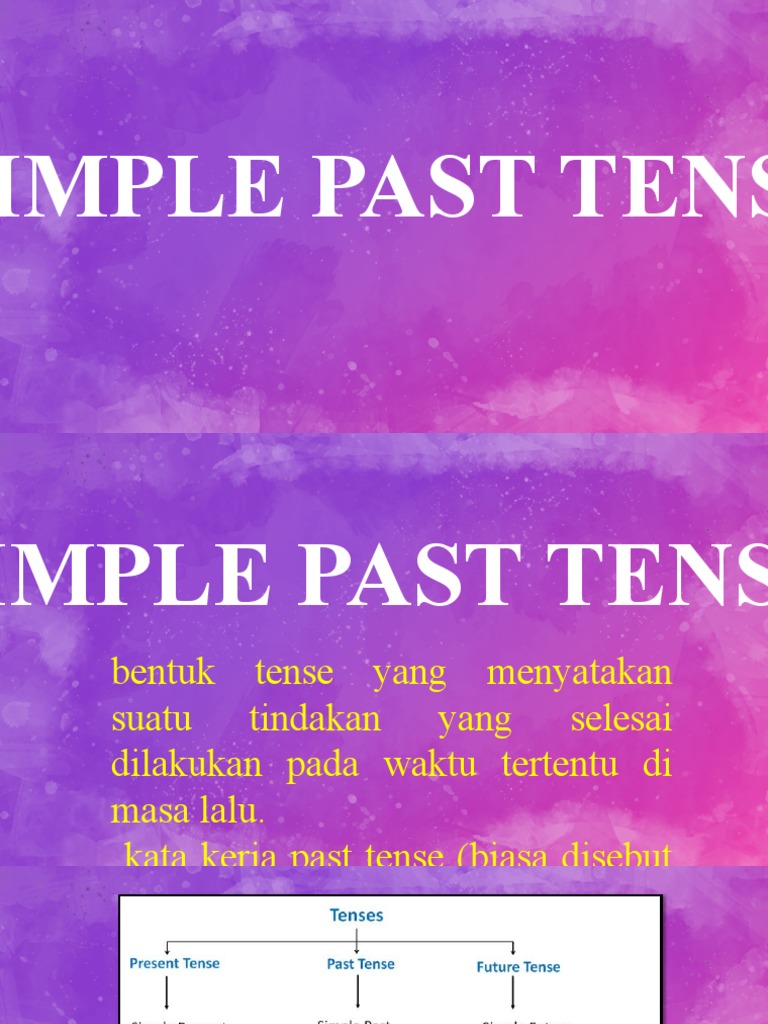 Understanding Simple Past Tense Usage | PDF | Verb | Subject (Grammar)