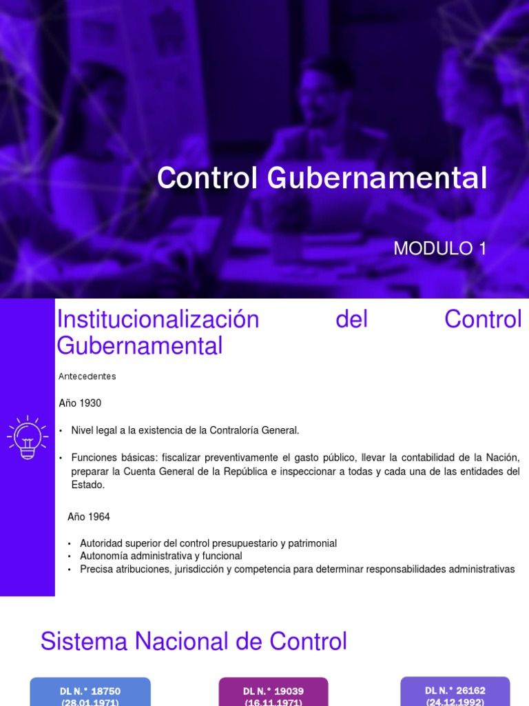 Control Gubernamental | PDF | Auditoría | Gobierno