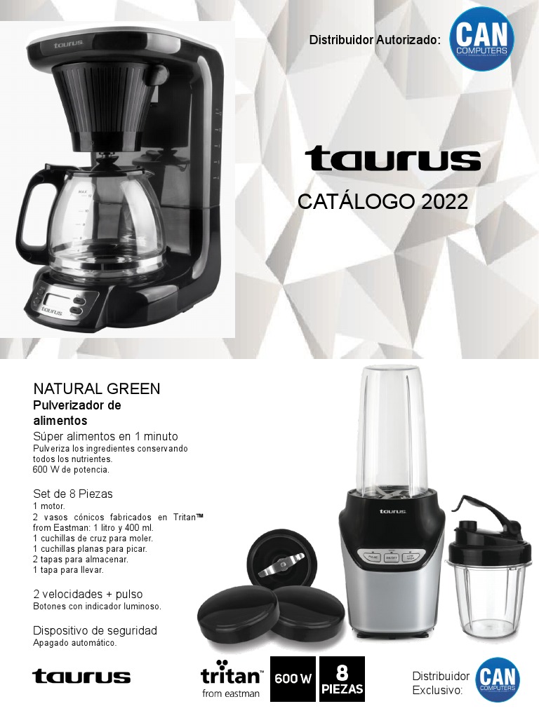 Catálogo Taurus Can Computer | PDF
