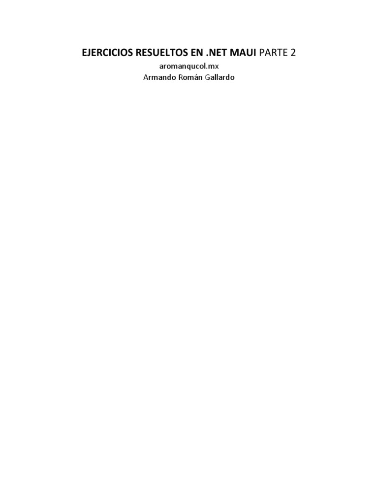 Aplicaciones móviles con .NET MAUI: Ejemplos prácticos de calculadora y ...