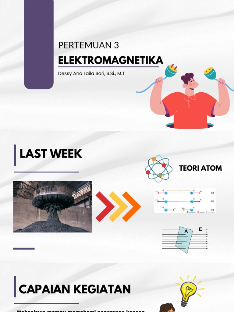 Pertemuan 3 Penerapan Konsep Elektrostatika PDF | PDF | Sains & Matematika