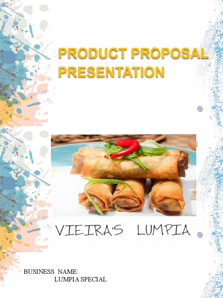Product Proposal Presentation | PDF | Vegetables | Shellfish