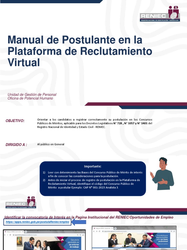 Pasos para Postulacion | PDF | Reclutamiento | Informática