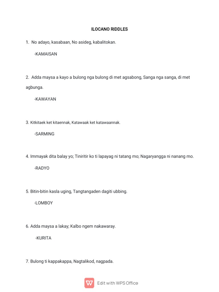 ILOCANO LITERATURE Autosaved | PDF