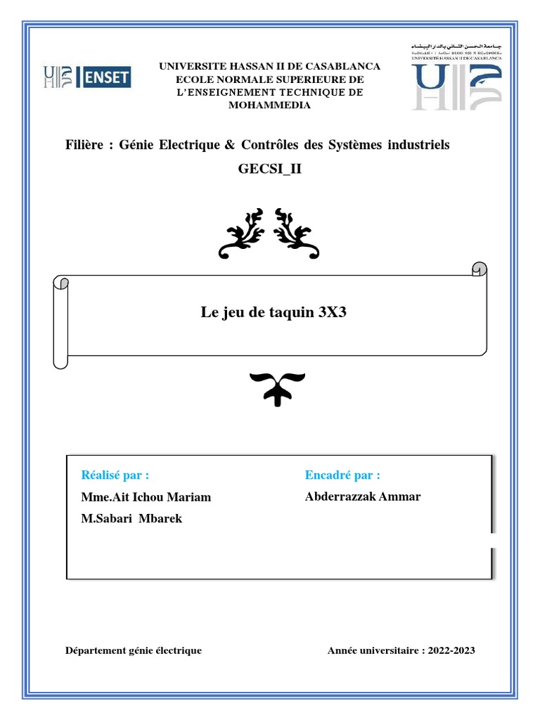Jeu de Taquin | PDF | Intelligence artificielle | Intelligence (IA) et ...