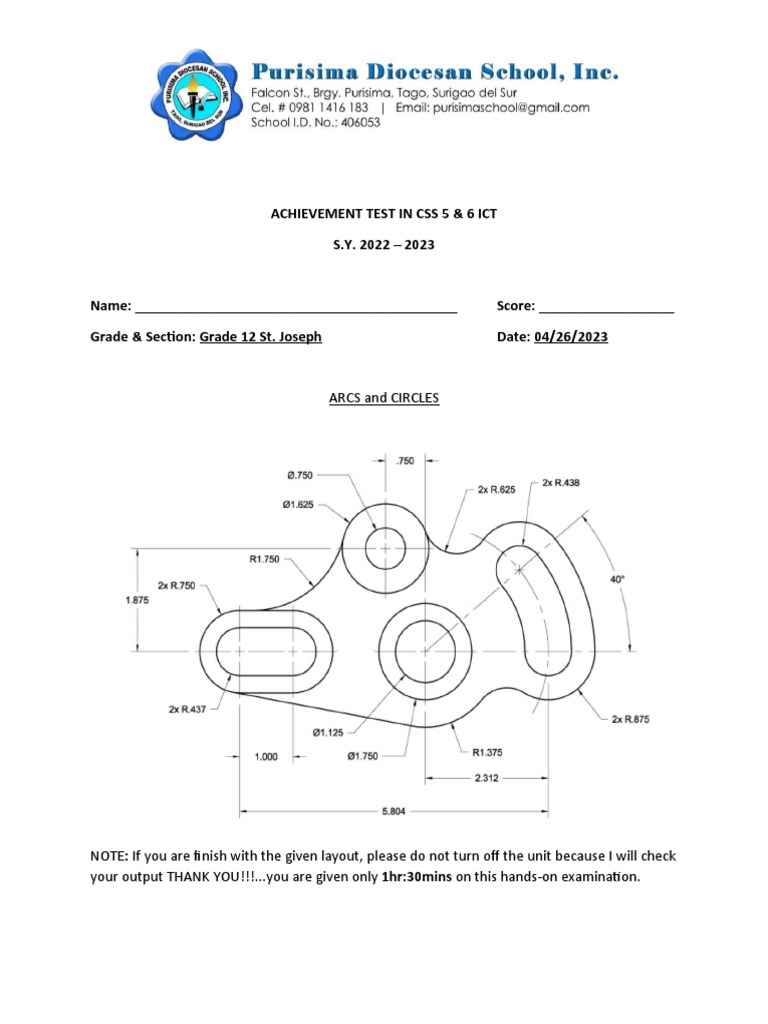 Achievement Test g12 | PDF