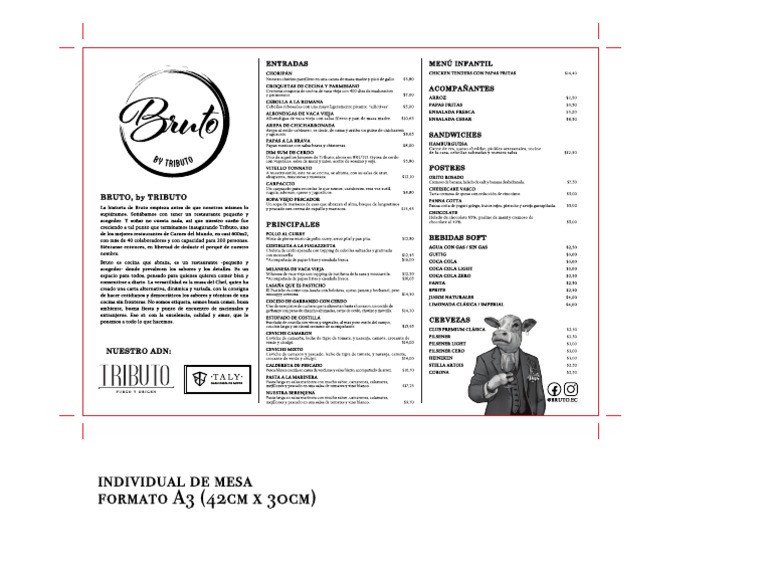 Bruto - Menu 10.05.2023 Arte Final | PDF
