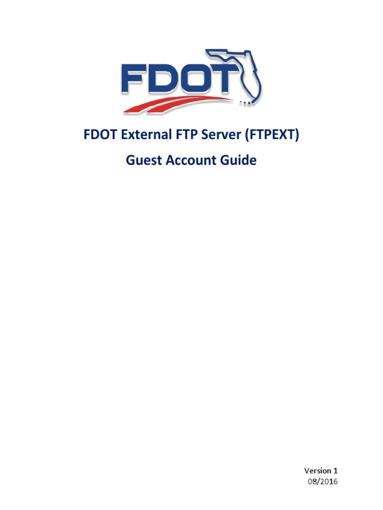 Ftpext Guest Account Guide | PDF | File Transfer Protocol | Application Layer Protocols