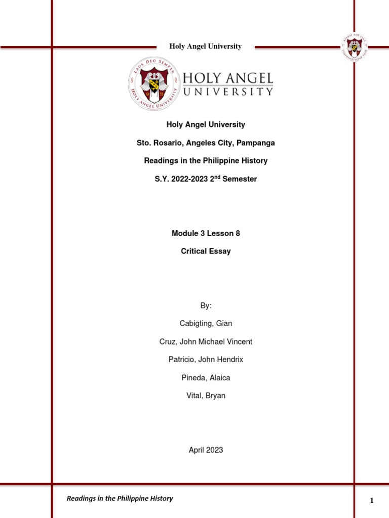 RPH - Module 3 | PDF | Separation Of Powers | Constitution