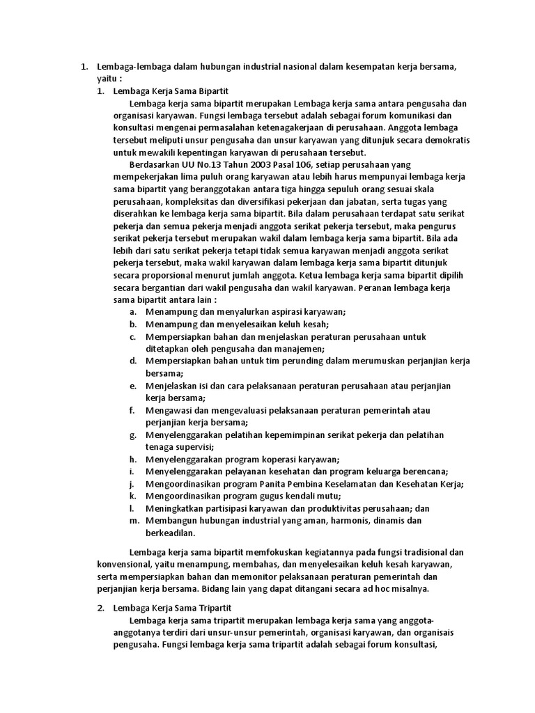 Tugas 2 Hubungan Industrial | PDF | Karier & Perkembangan | Pengelolaan Keuangan & Uang