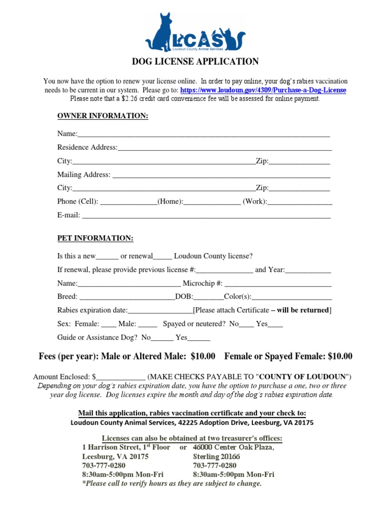 Dog-license-application-updated-for-2023 | PDF | Dogs | Domesticated ...