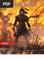 Barbarian Rage Damage Overview 5E | PDF | Gary Gygax Games | Dungeons ...