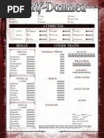 Fallout CharacterSheetFillable | PDF