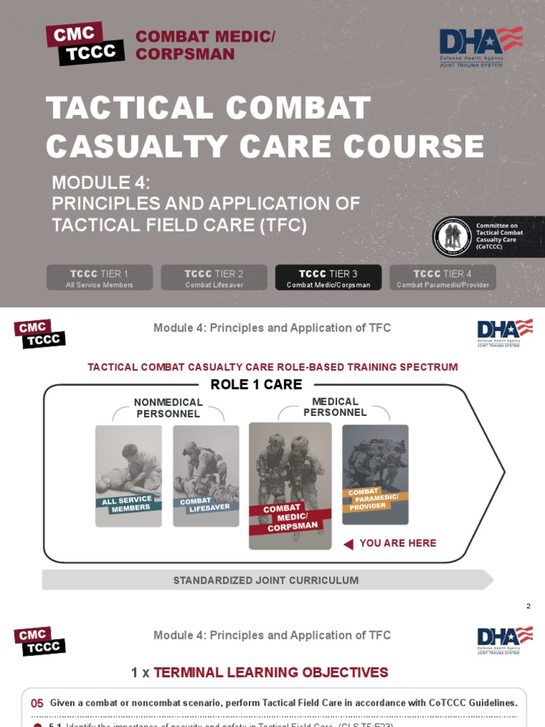 Tactical Field Care Principles and Practices | PDF | Emergency ...