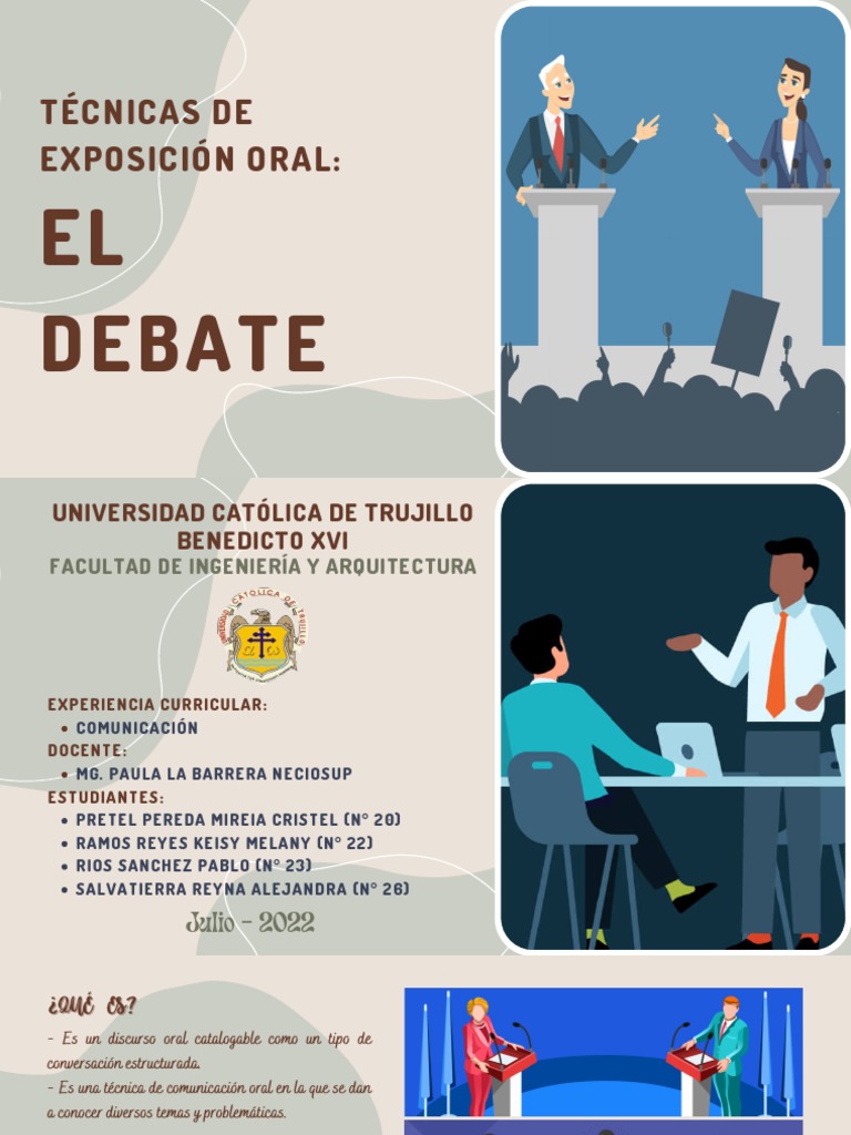 Exposición - El Debate PDF | PDF