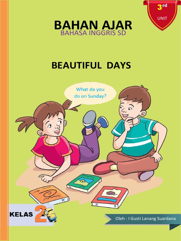 Materi Ajar (Days of The Week) PDF | PDF