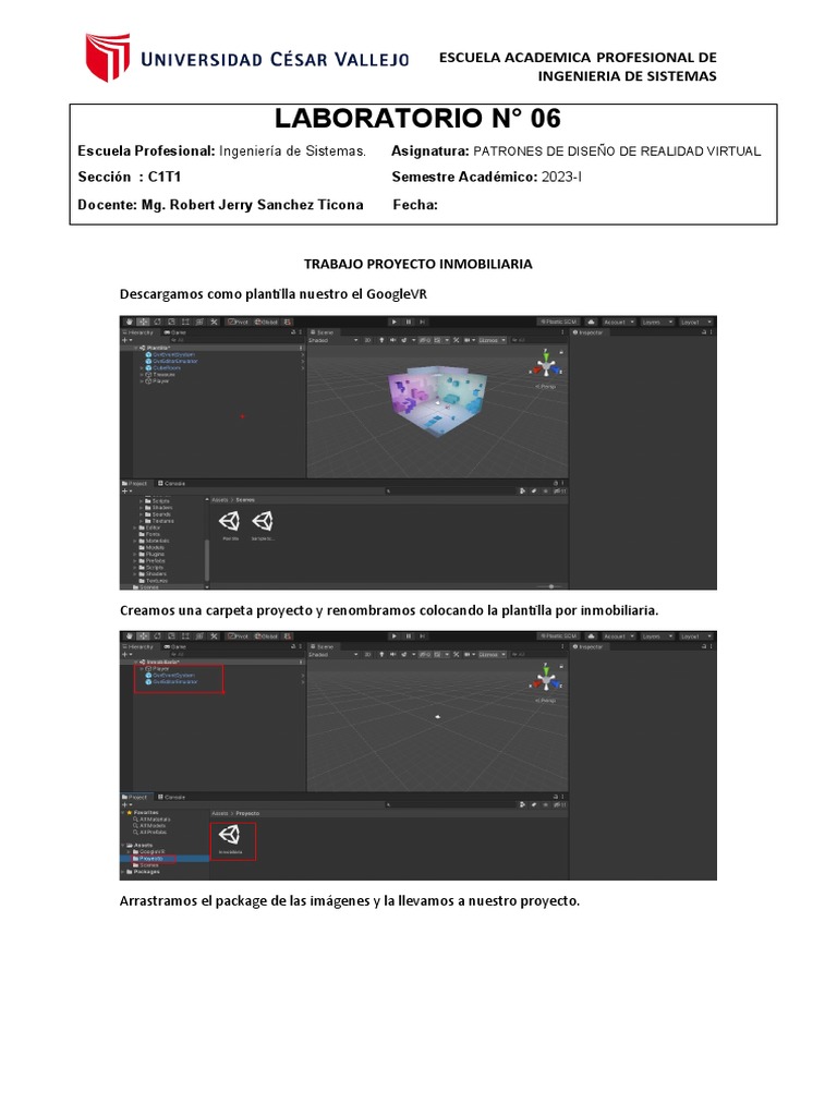 Guía De Laboratorio Nro 6docx Pdf Informática 8666