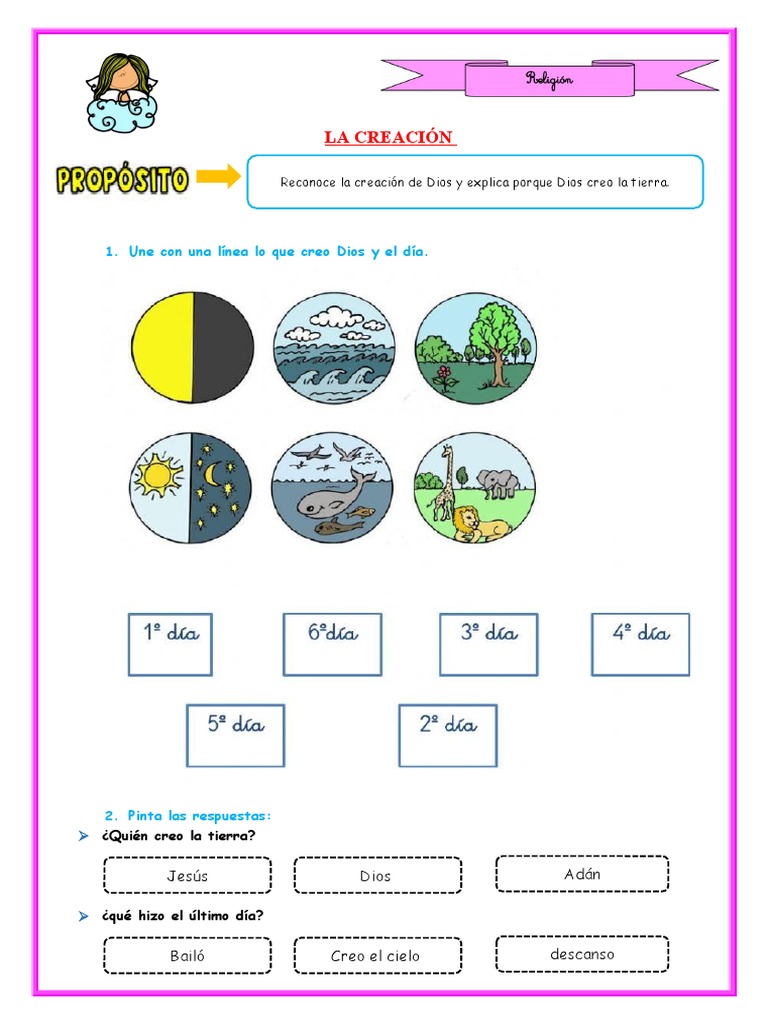 Ficha La Creacion | PDF