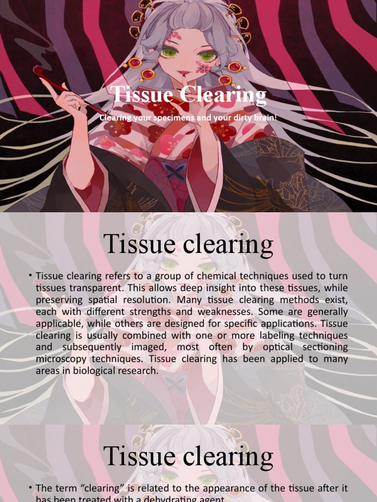 Tissue Clearing | PDF | Optics | Laboratory Techniques