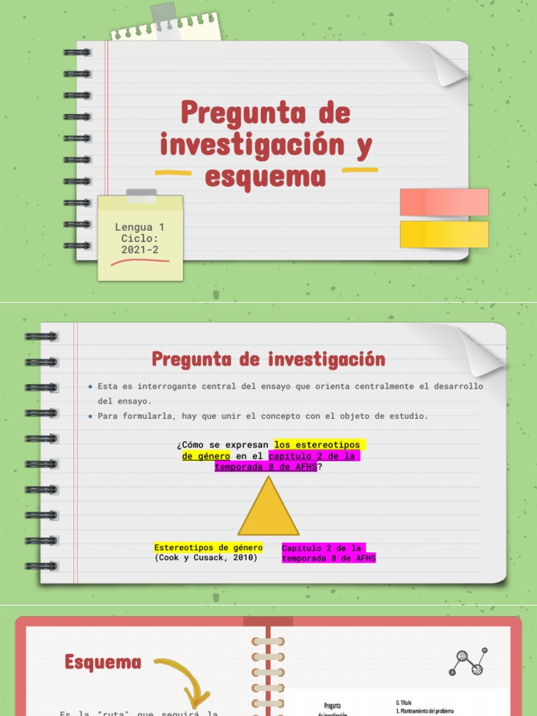 Bazan - S5P. Pregunta, Esquema y Estructura (Viernes) PDF | PDF | Ensayos