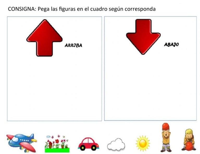 arriba y abajo ficha | PDF