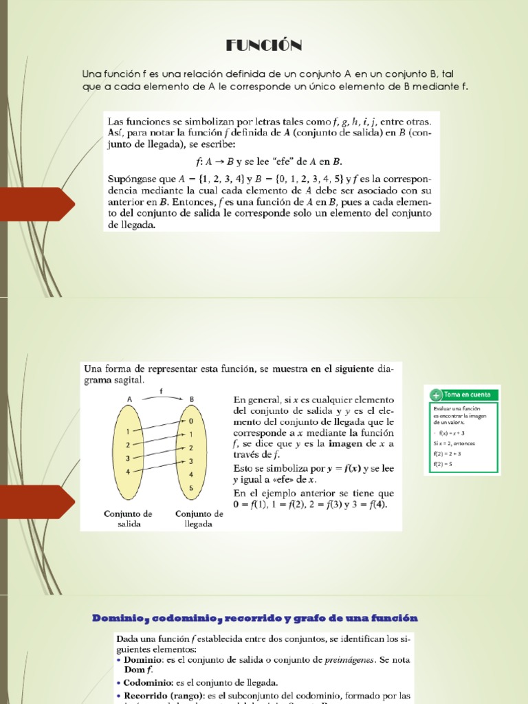 Conceptos Clave de Funciones Matemáticas | PDF