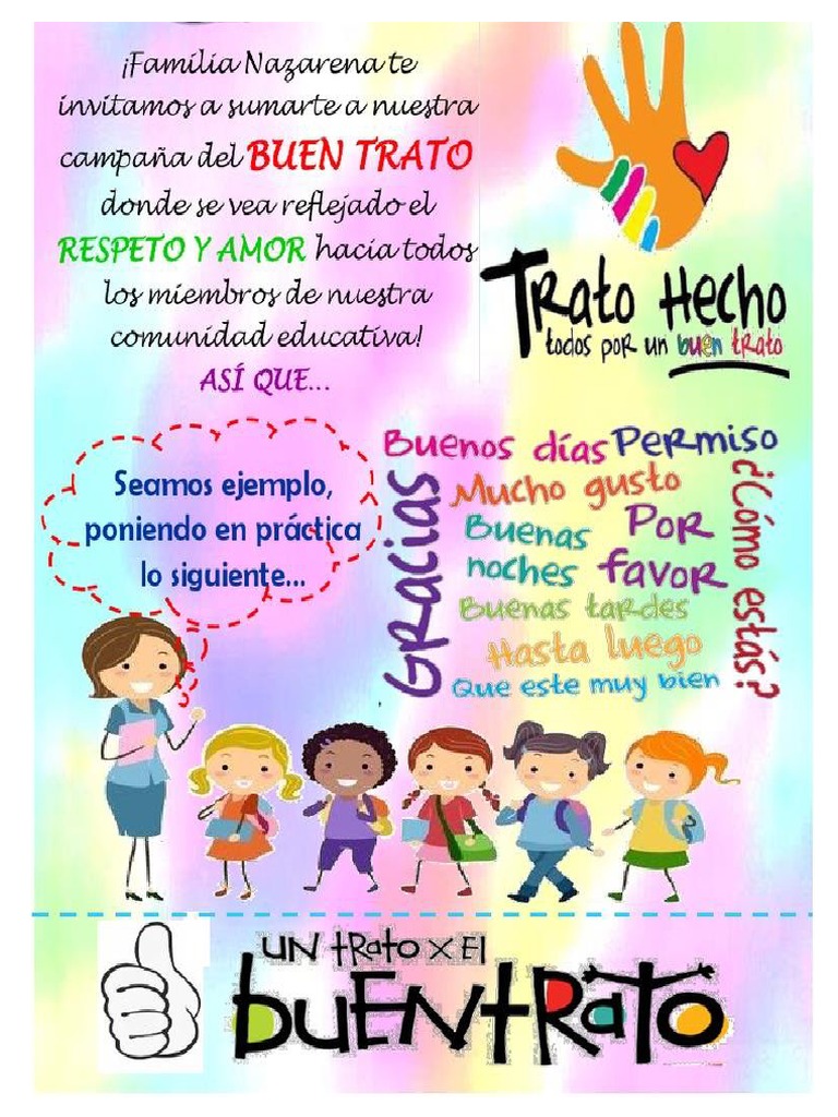 Afiche Del Bune Trato | PDF