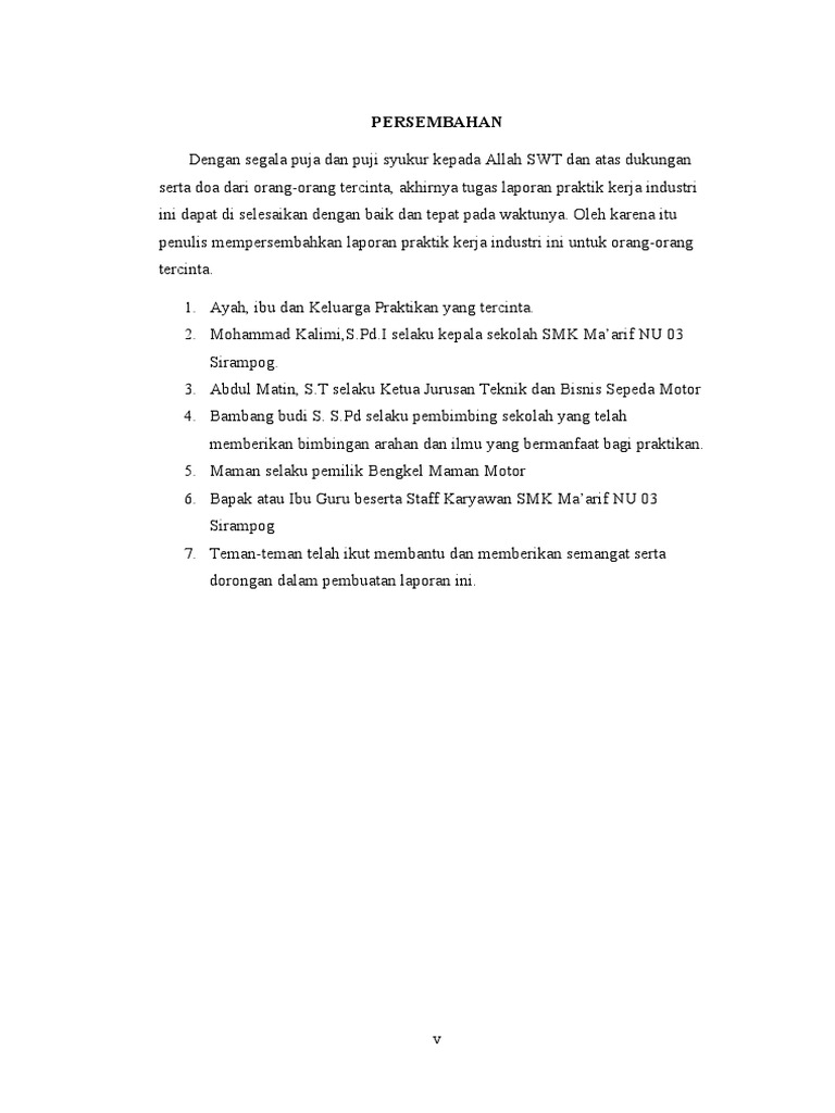 Persembahan | PDF | Karier & Perkembangan