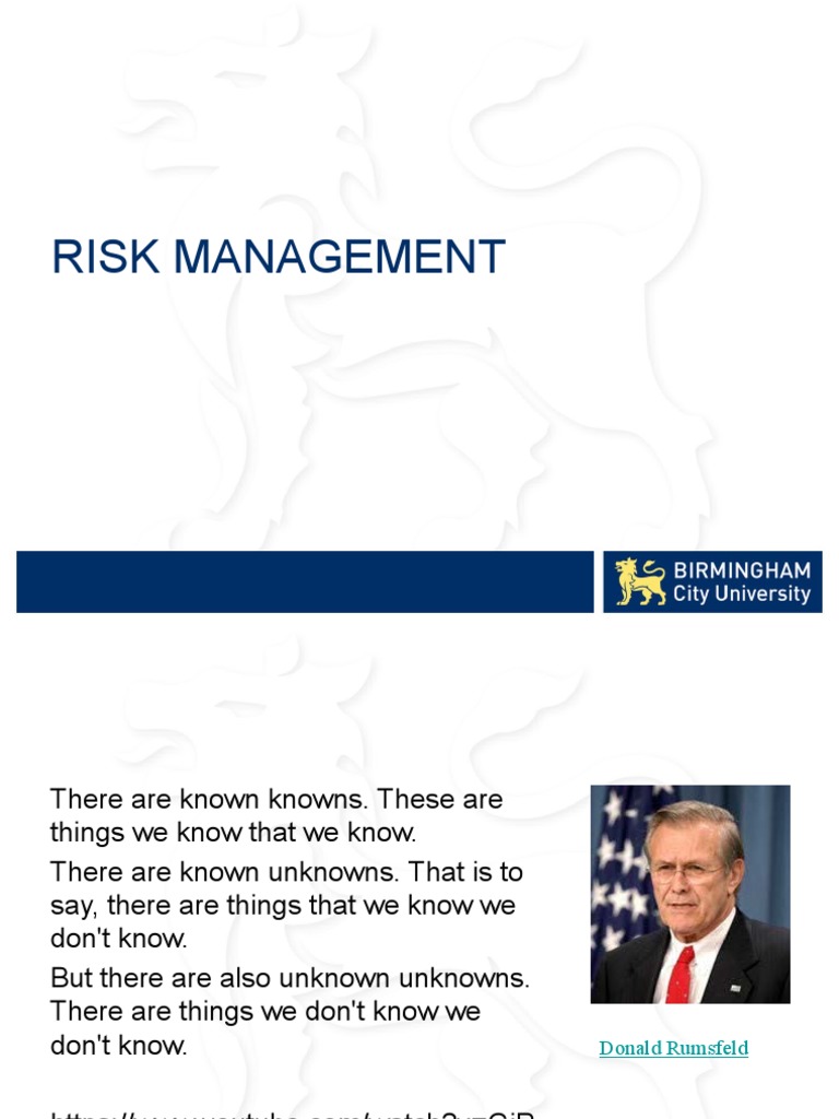 8 Risk Management 2021 | Download Free PDF | Risk | Risk Management