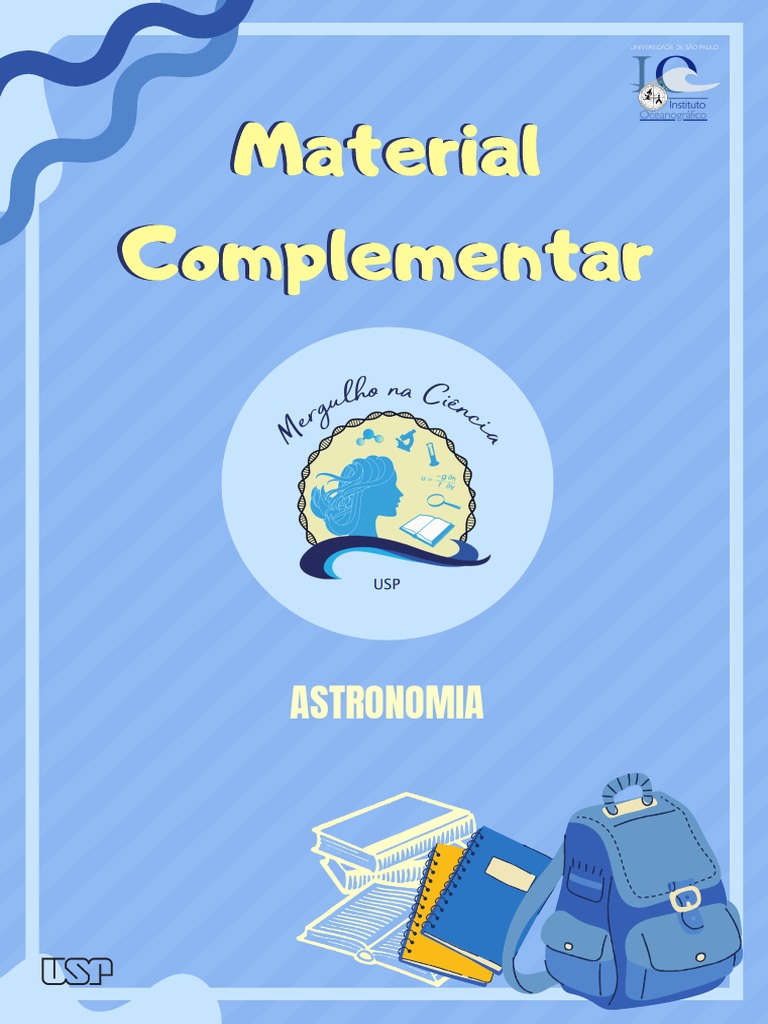 Material Complementar - Astronomia - Mergulho Na Ciência USP - 2021 | PDF | Science | Astronomia