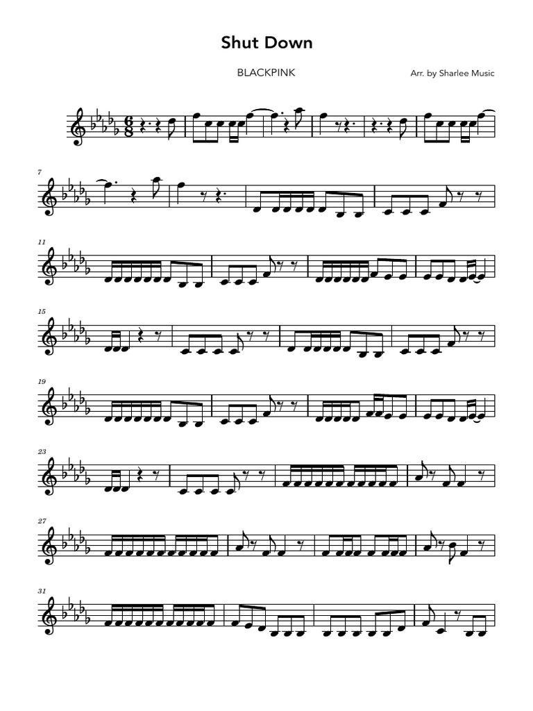 Shut-Down Blackpink | PDF