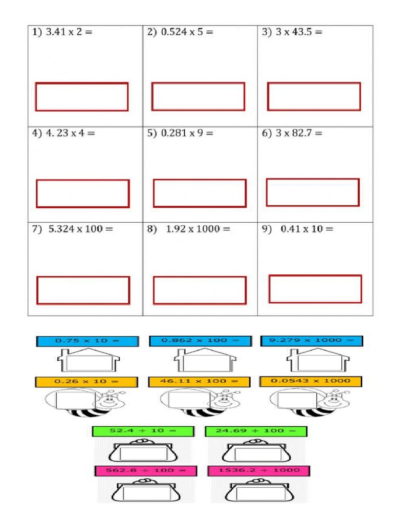 Darab Perpuluhan Tahun 6 | PDF