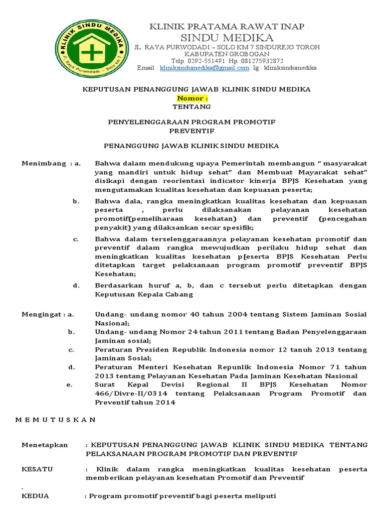 Promotif Preventif | PDF