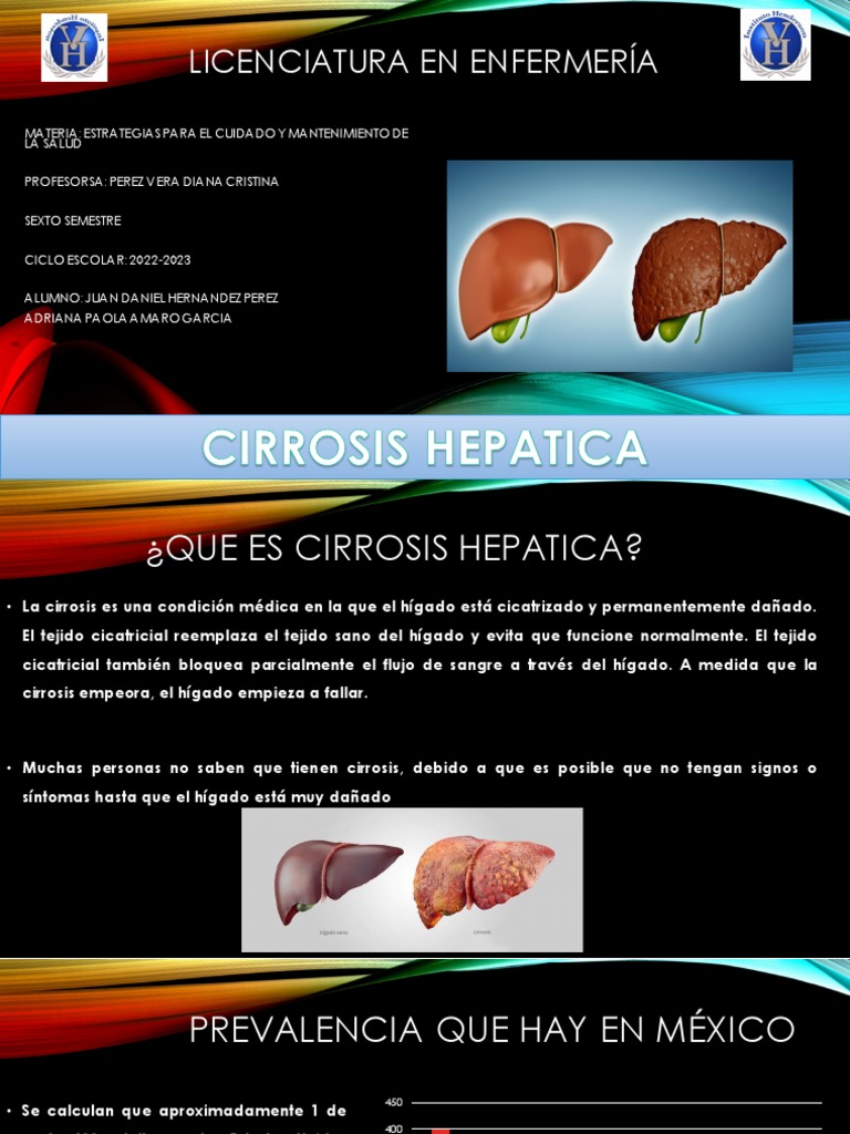 Cirrosis Hepatica | PDF | Cirrosis | Hígado